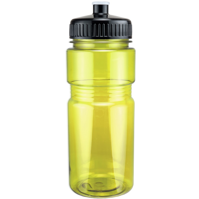 20oz Translucent Recreation Bottle with Push Pull Lid - CPS/Keystone