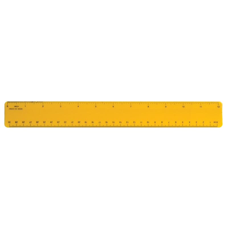 Standard 12 inch Ruler - CPS/Keystone